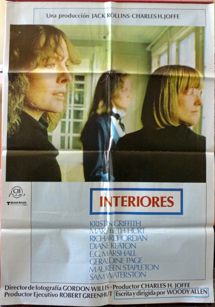 Interiors Poster 1 – The Woody Allen Pages